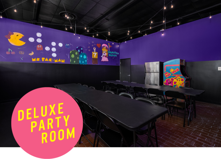 Book Your Party – Wayback's Arcade